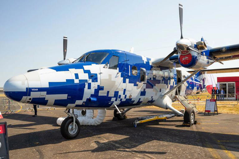 The new Garda plane has arrived and was in the skies in the border ...