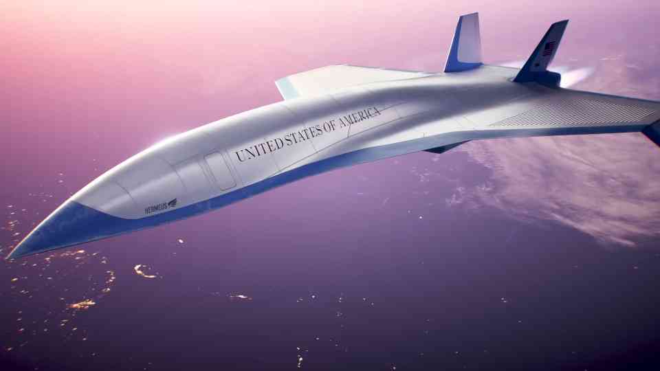 What a hypersonic president’s plane could mean for the world