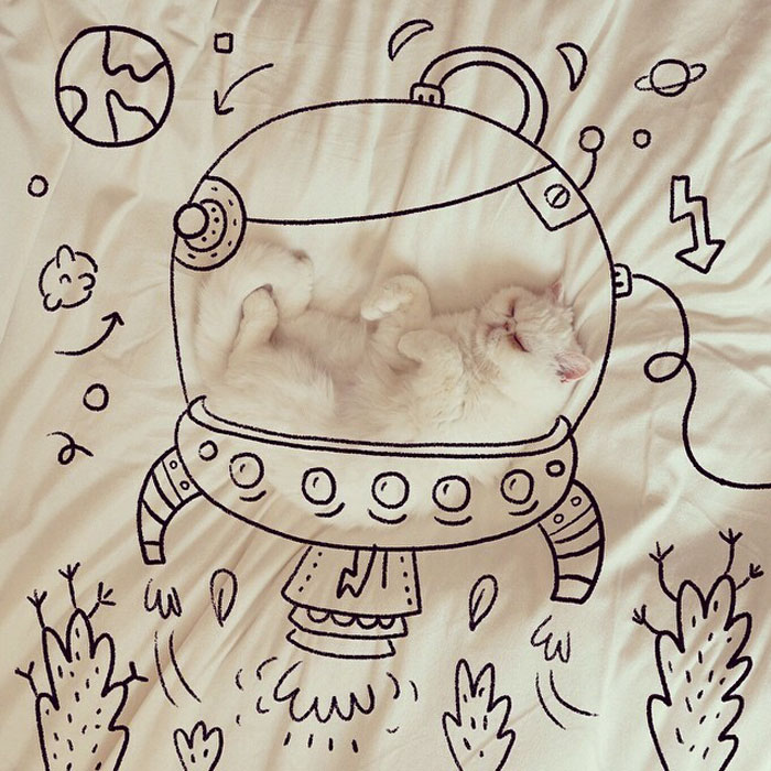 I created art using various real-life objects around me (29 pics)