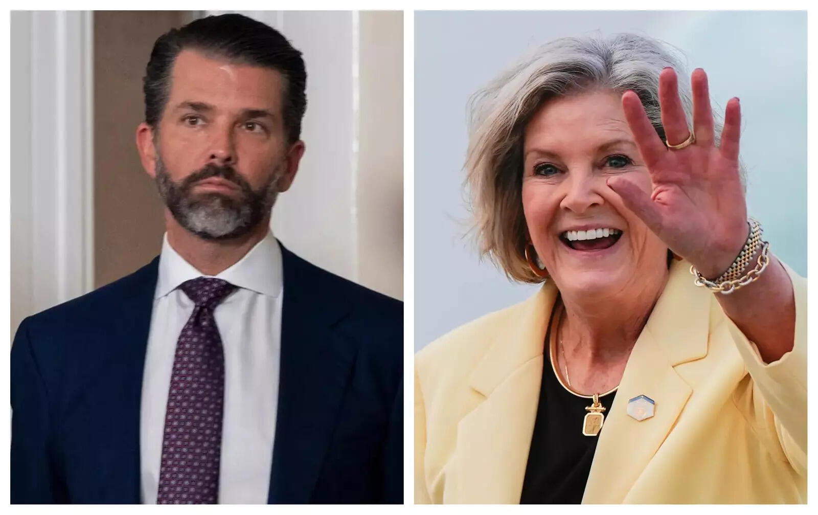 'She doesn't talk much': Donald Trump Jr jumps to defend Susie Wiles ...