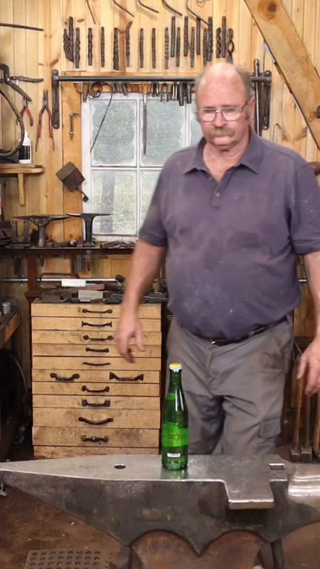 Forging a simple bottle opener