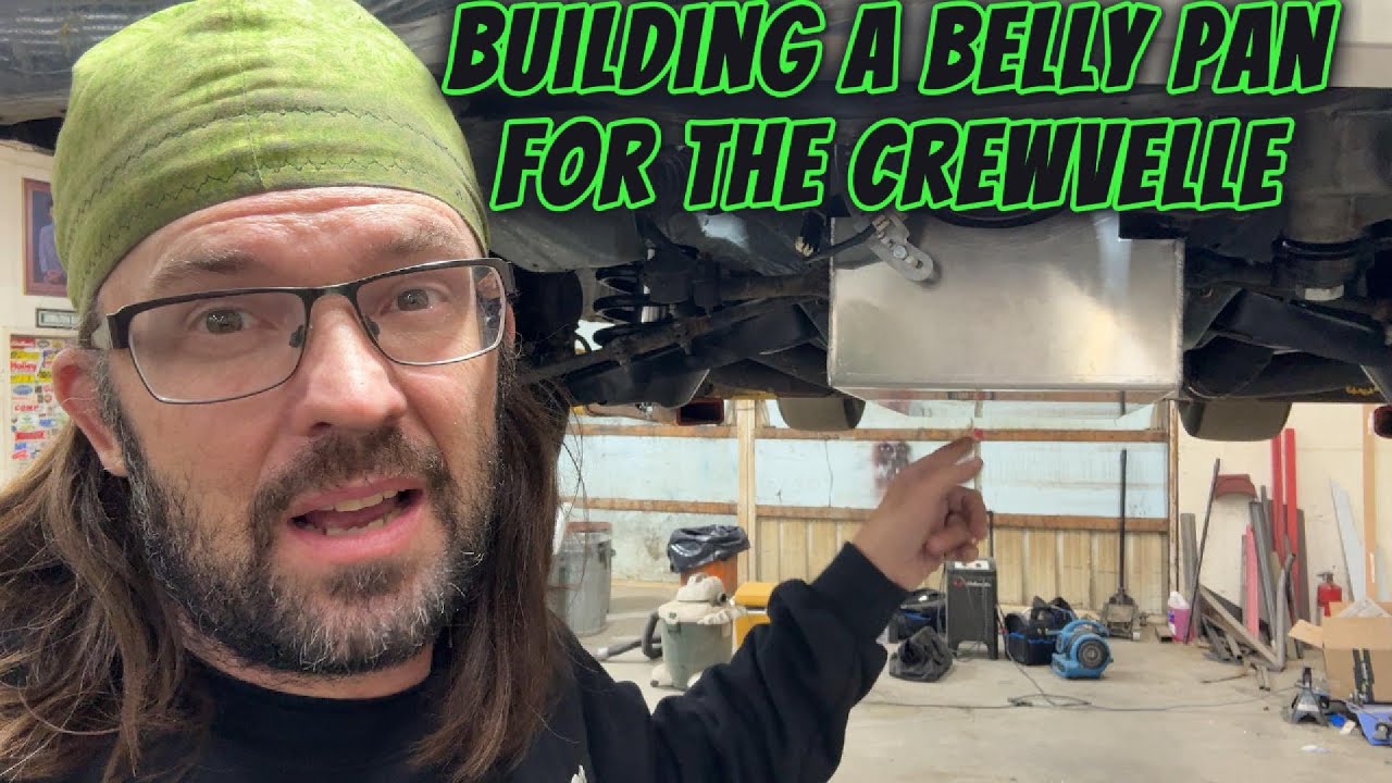 DIY belly pan install on the Crewvelle