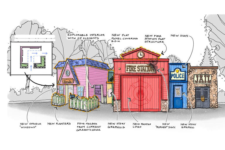 Six Flags closes large section of park ahead of major transformation