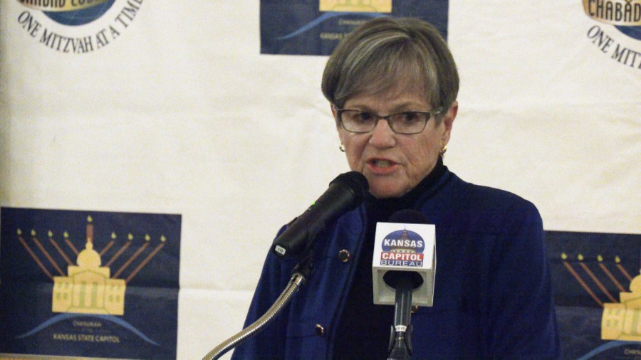 Kansas Gov. Laura Kelly, Jewish leaders mark Hanukkah celebration with ...