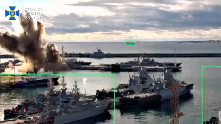 How Ukrainian undersea drones blew up a Russian submarine – and why it ...