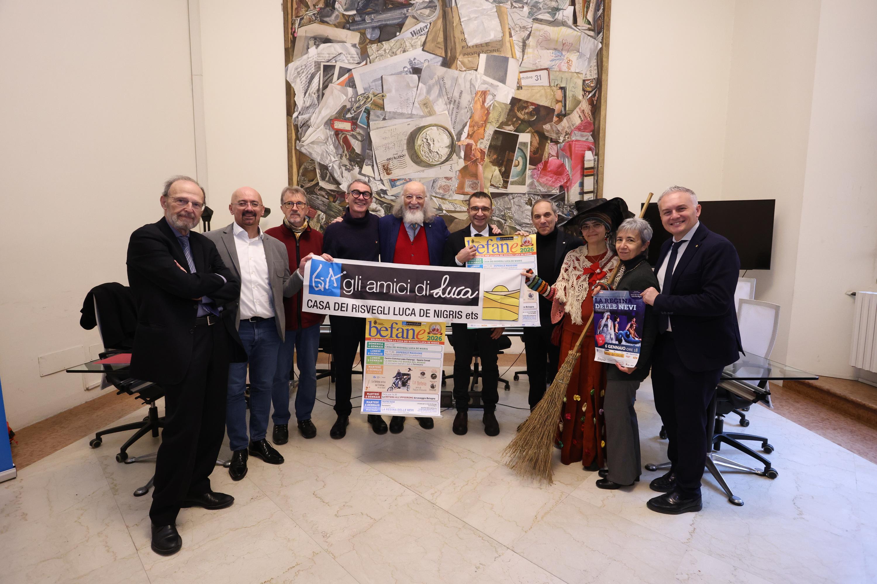 Torna la befana di solidarietà per la casa dei Risvegli di Luca De Nigris