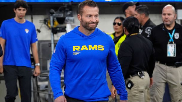 Rams HC Sean McVay announces birth of son, Christian