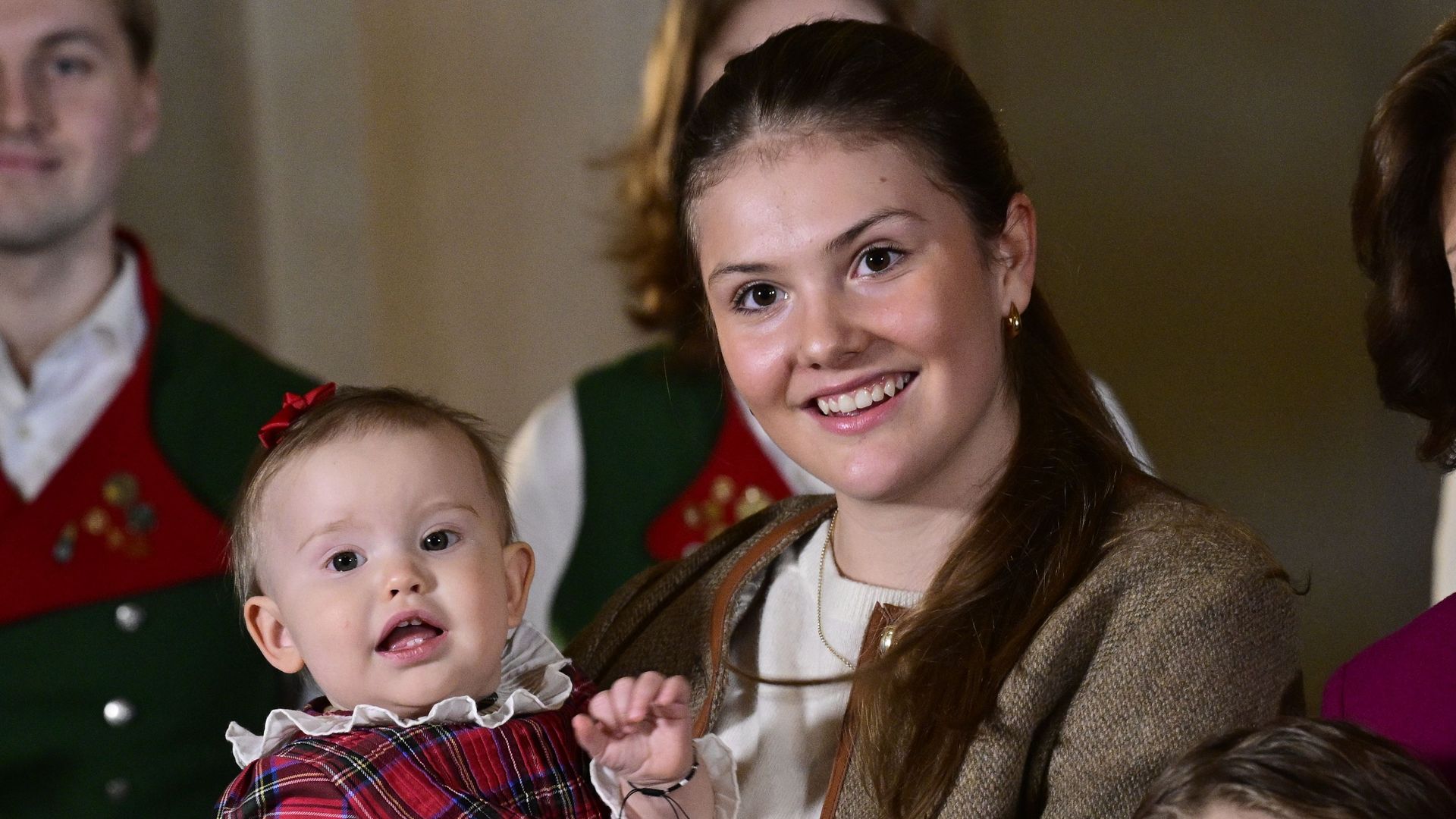 Estelle and Ines of Sweden steal the spotlight as Princess Sofia goes through one of her ...