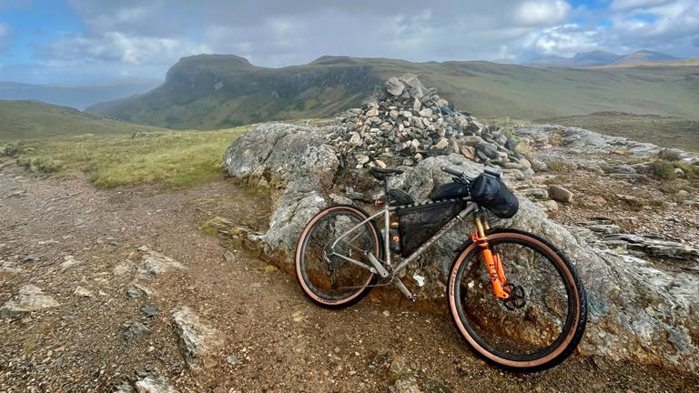 Highland Trail 550 bike check: Graham Cottingham's custom Gloria hardtail
