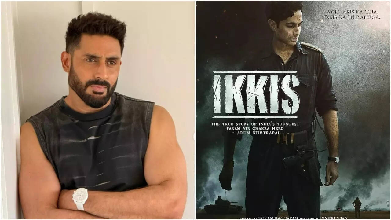 Abhishek Bachchan hails Agastya Nanda's dedication for 'Ikkis'; says ...