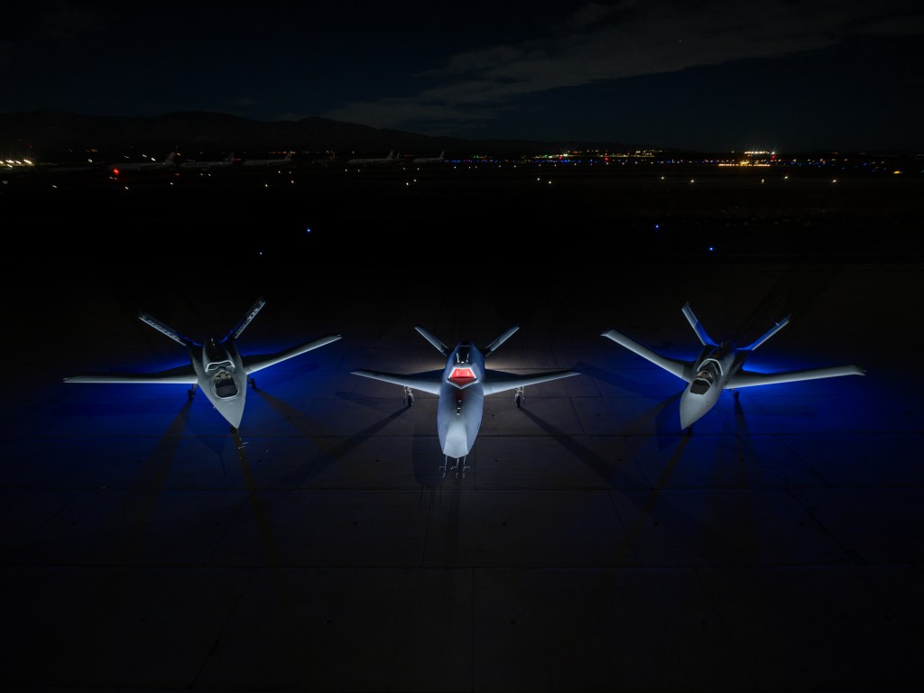 Exclusive: Photos show new flying drone that could accompany next-gen jets