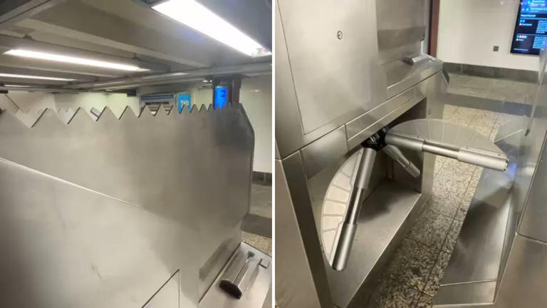 MTA to install spikes and paddles on turnstiles at all subway stations ...