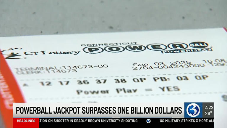 Powerball jackpot reaches $1.25 billion as Connecticut players dream ...