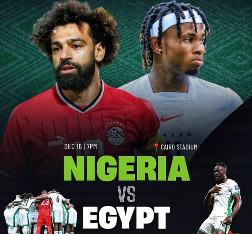 Nigeria vs Egypt friendly confirmed line-up