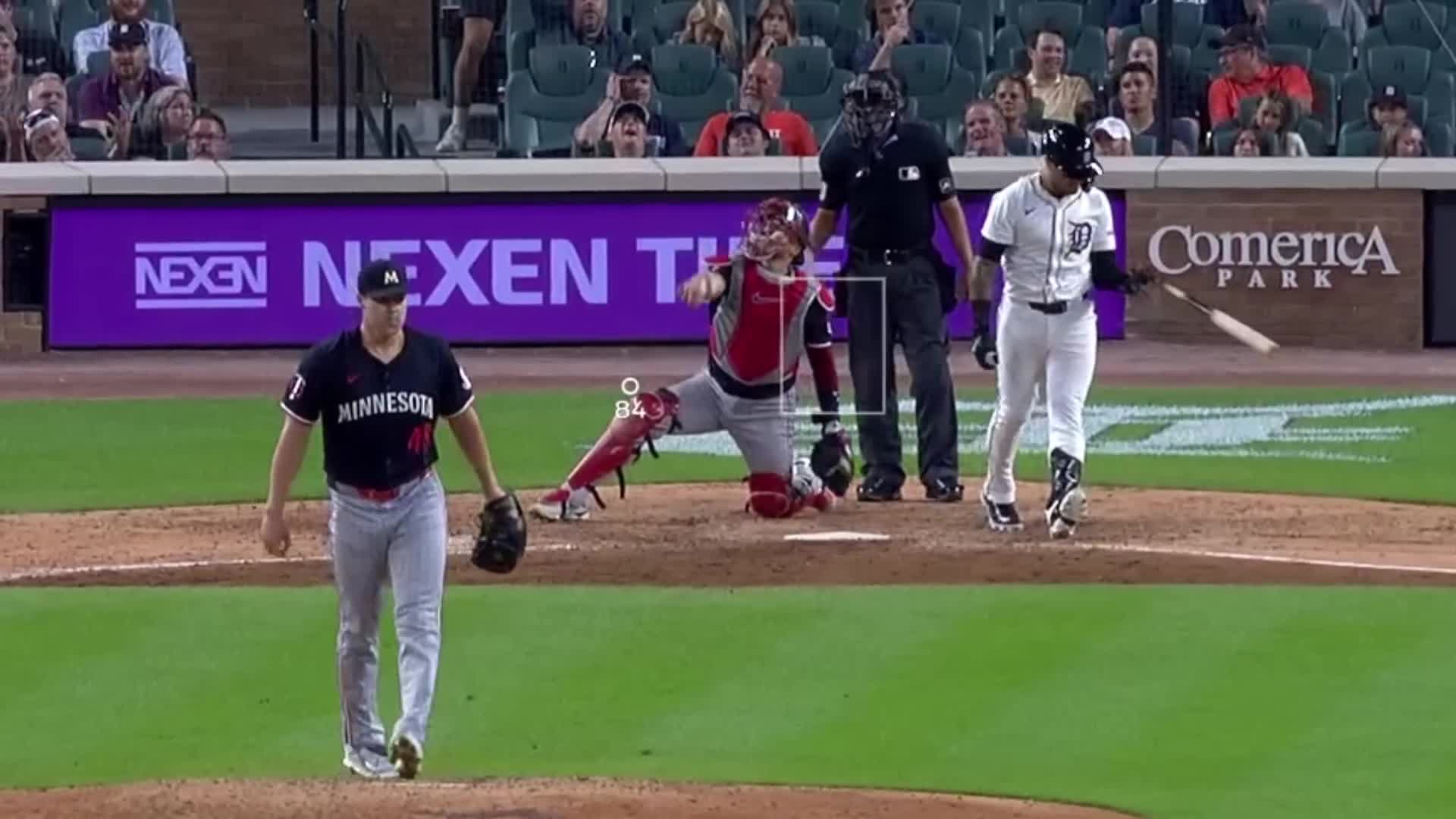 Javier Baez just struck out on two pitches so absurd we've never seen ...