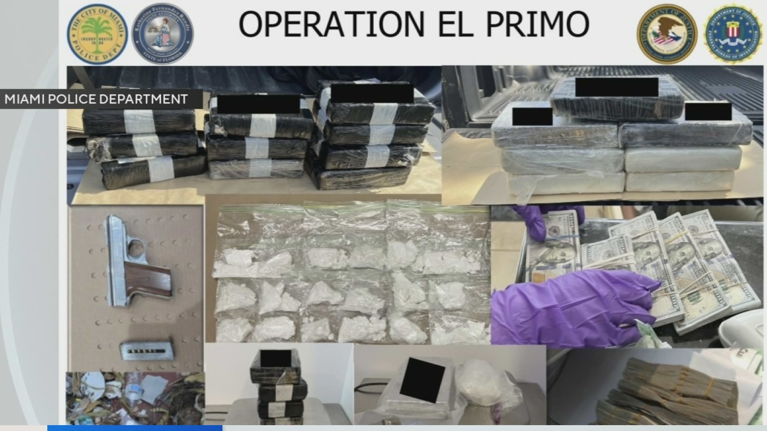 At least 20 arrested for Miami murder-for-hire plot, trafficking cocaine