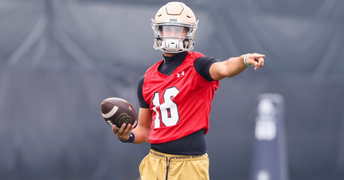 Notre Dame walk-on QB Anthony Rezac to enter NCAA transfer portal