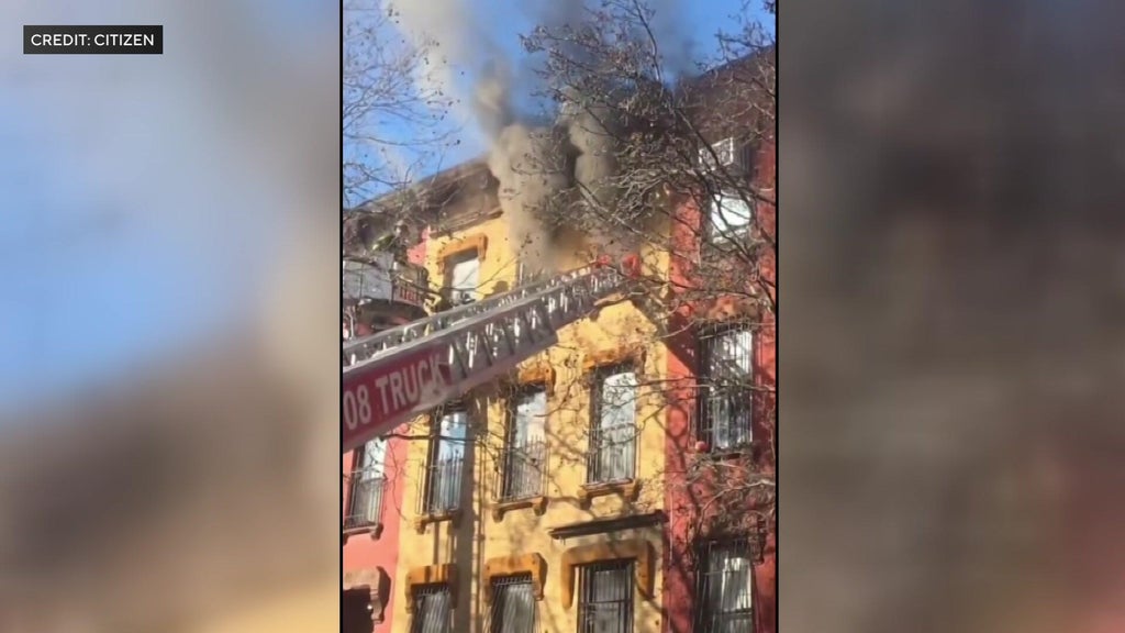 1 critically hurt after jumping from window to escape Brooklyn fire