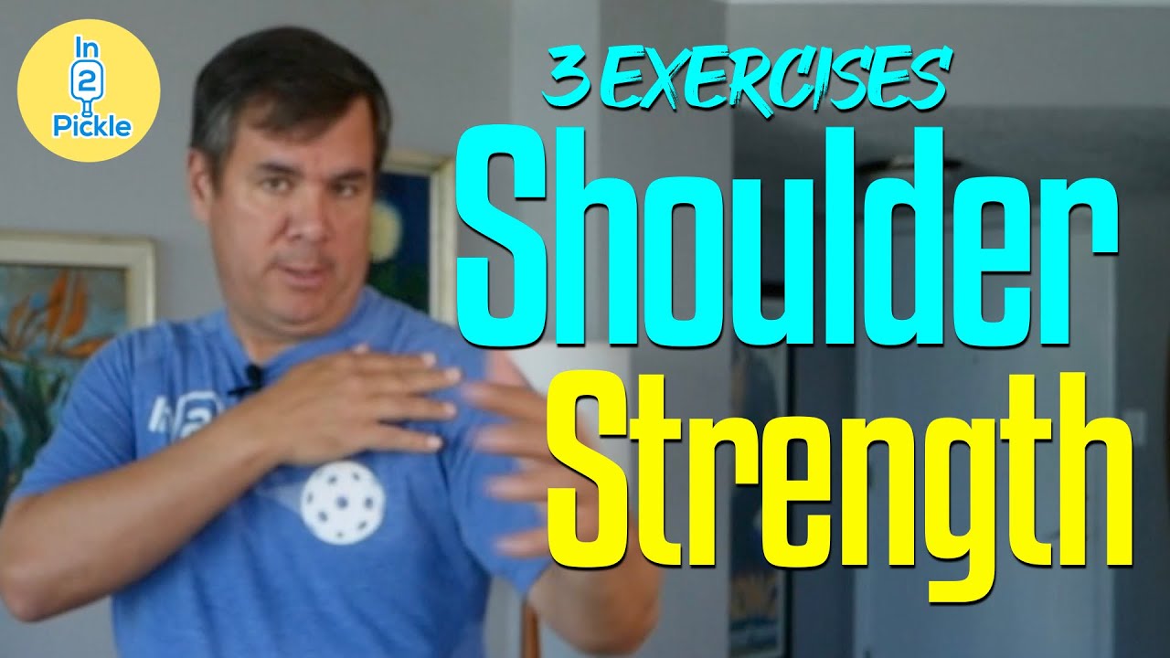 Pickleball shoulder strengthening - Avoid shoulder pain and extend your ...