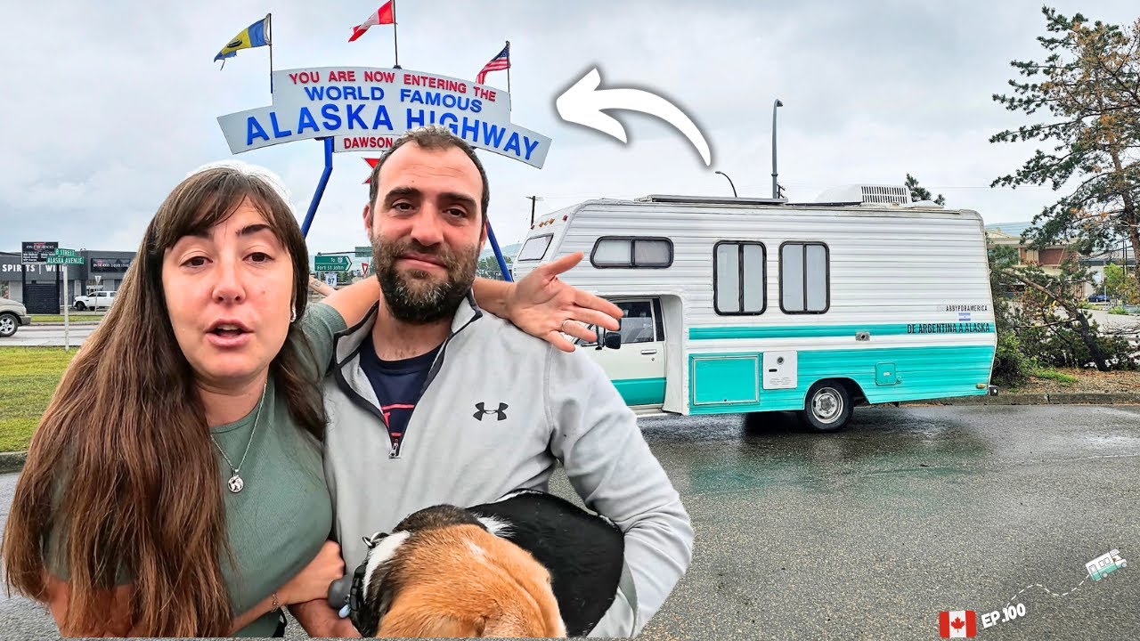 Nos Escoltaram na Alaska Highway | Viagem e Segurança na Estrada