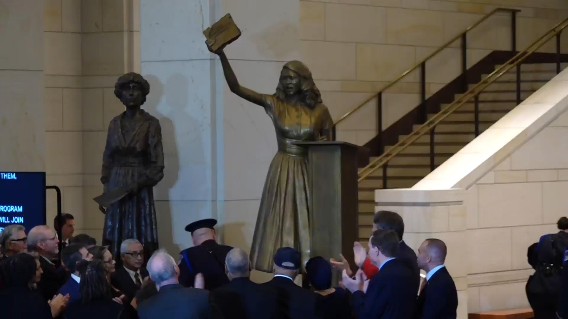US Capitol unveils statue of teen civil rights icon Barbara Rose Johns ...