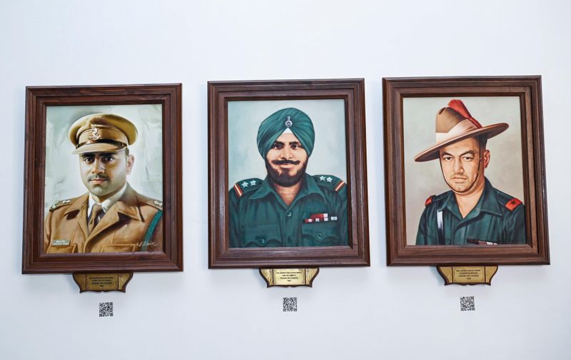 Portraits of PVC recipients replace British officers at Rashtrapati Bhavan