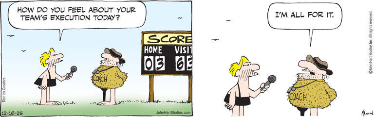 LightWave Reports' daily comic strips (12/16)