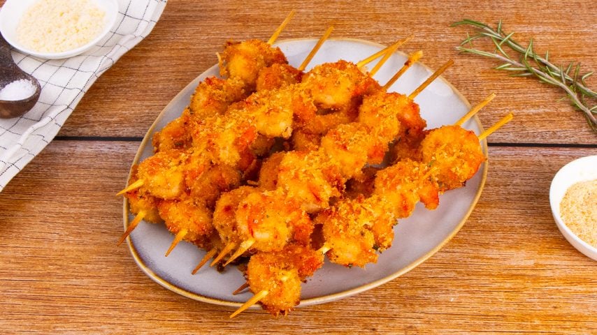 Spiedini di gamberi: un piatto veloce e leggero!