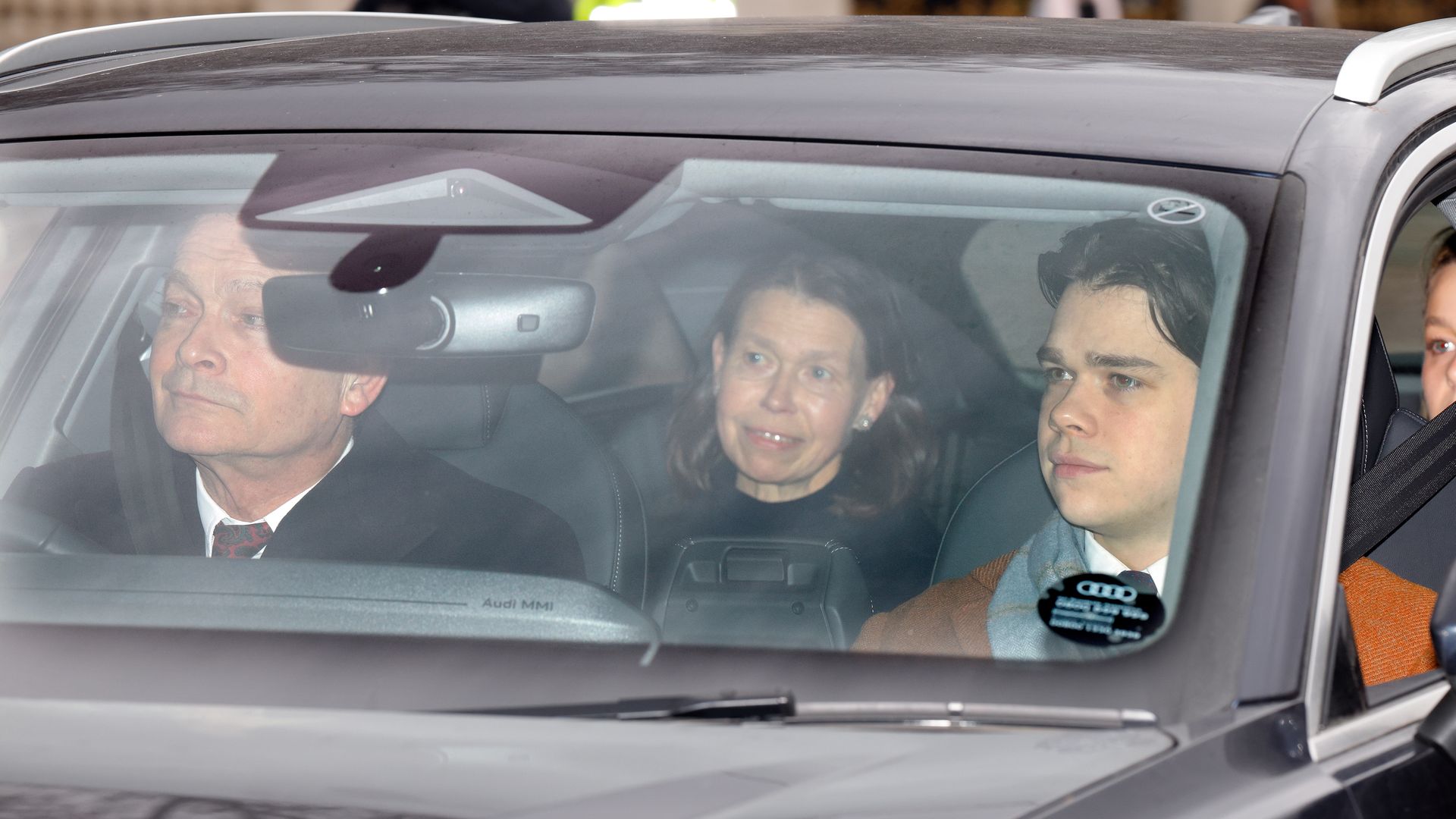 Lady Sarah Chatto attends royal family pre-Christmas lunch with husband ...