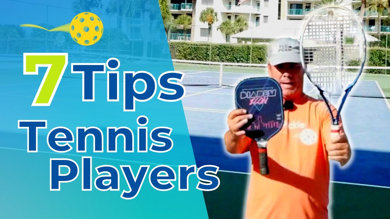 Tennis player learning pickleball? | 7 tips to get you on the right ...