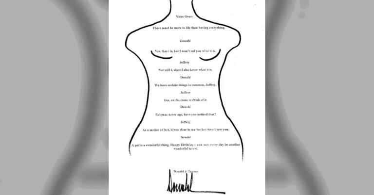 Donald Trump is in the Epstein files and on the S-- trafficker's plane ...