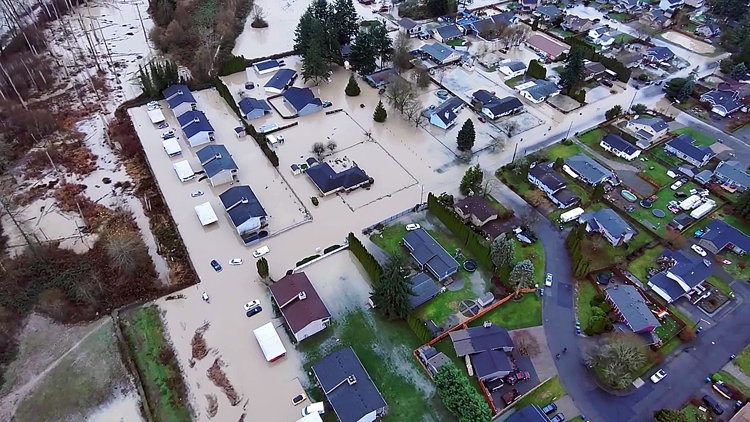 Evacuation orders partially lifted in Pacific after levee failure