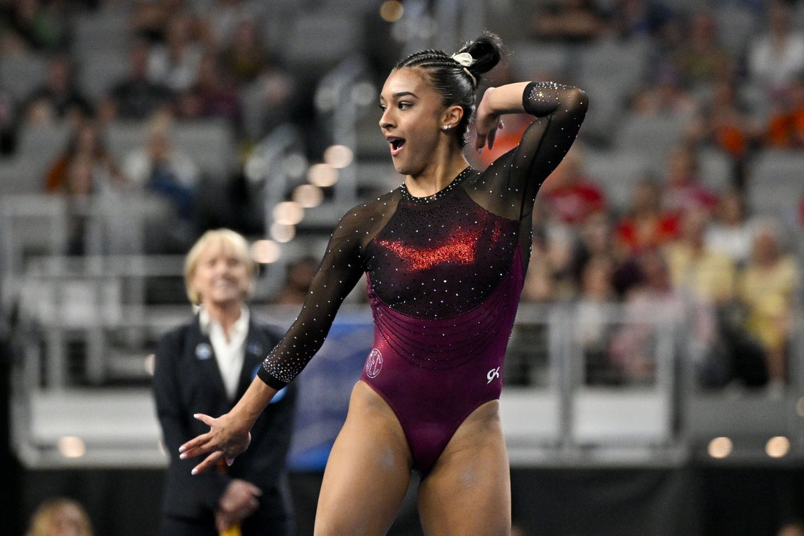 Alabama gymnast Luisa Blanco's standout moments, in photos