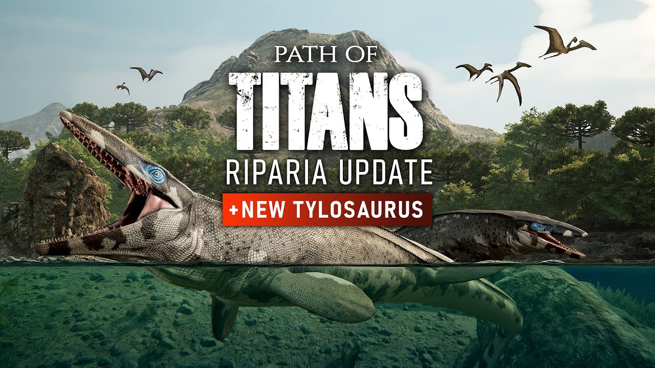 Path of Titans: Riparia update - cinematic launch trailer narrated by ...