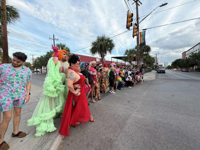 Lawsuit over San Antonio rainbow crosswalk halts sidewalk project