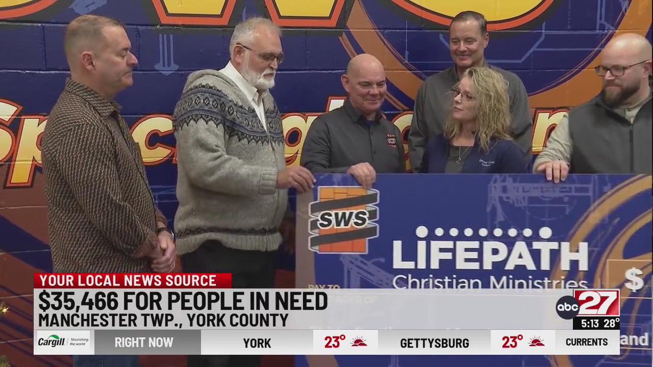 York County packaging company raises over $30k for homeless shelter