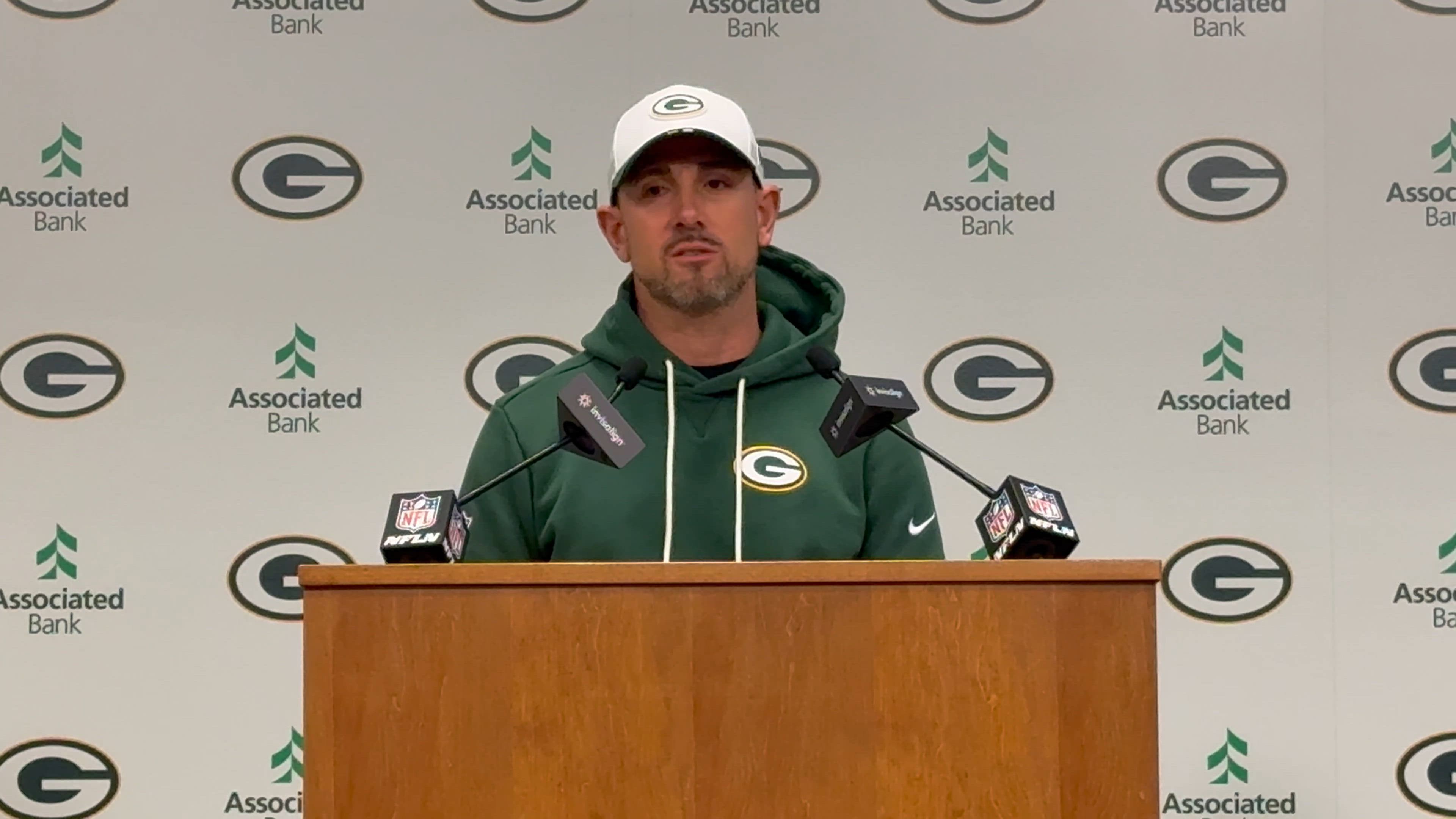 Packers coach Matt LaFleur on Lukas Van Ness, Rashan Gary replacing ...