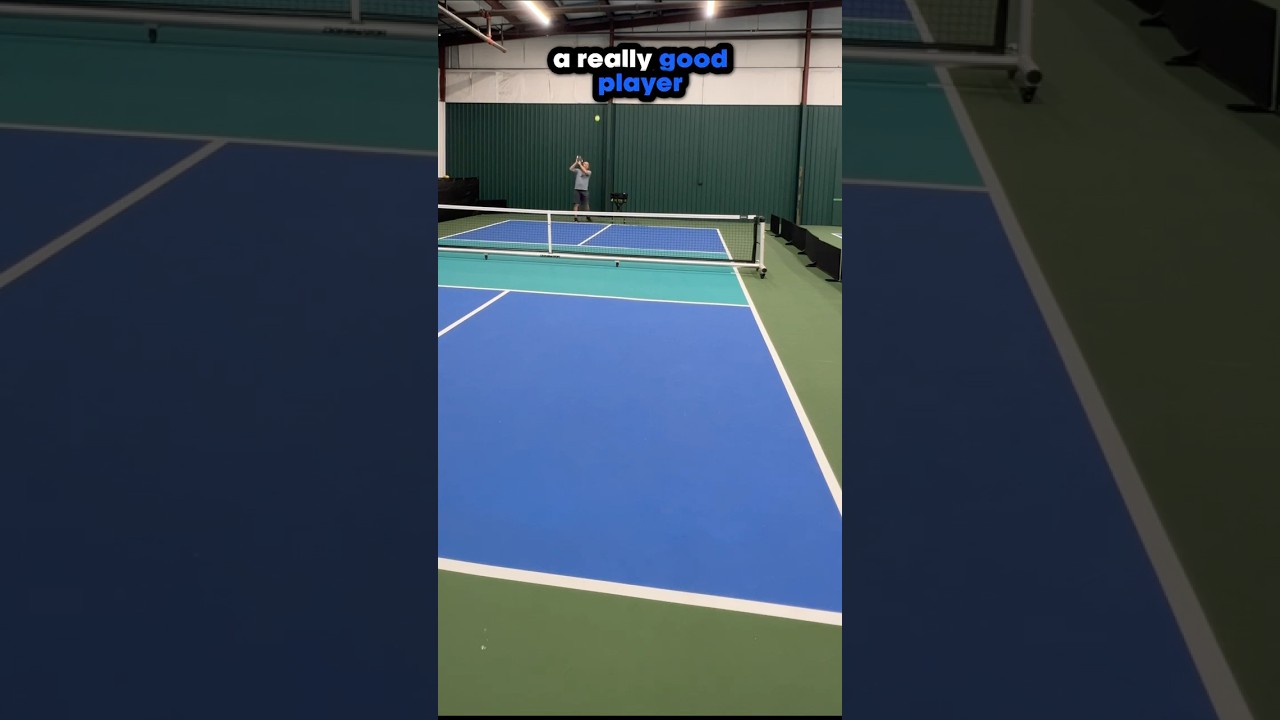 Pickleball serve: Don't overinvest in your serve. Keep it simple!