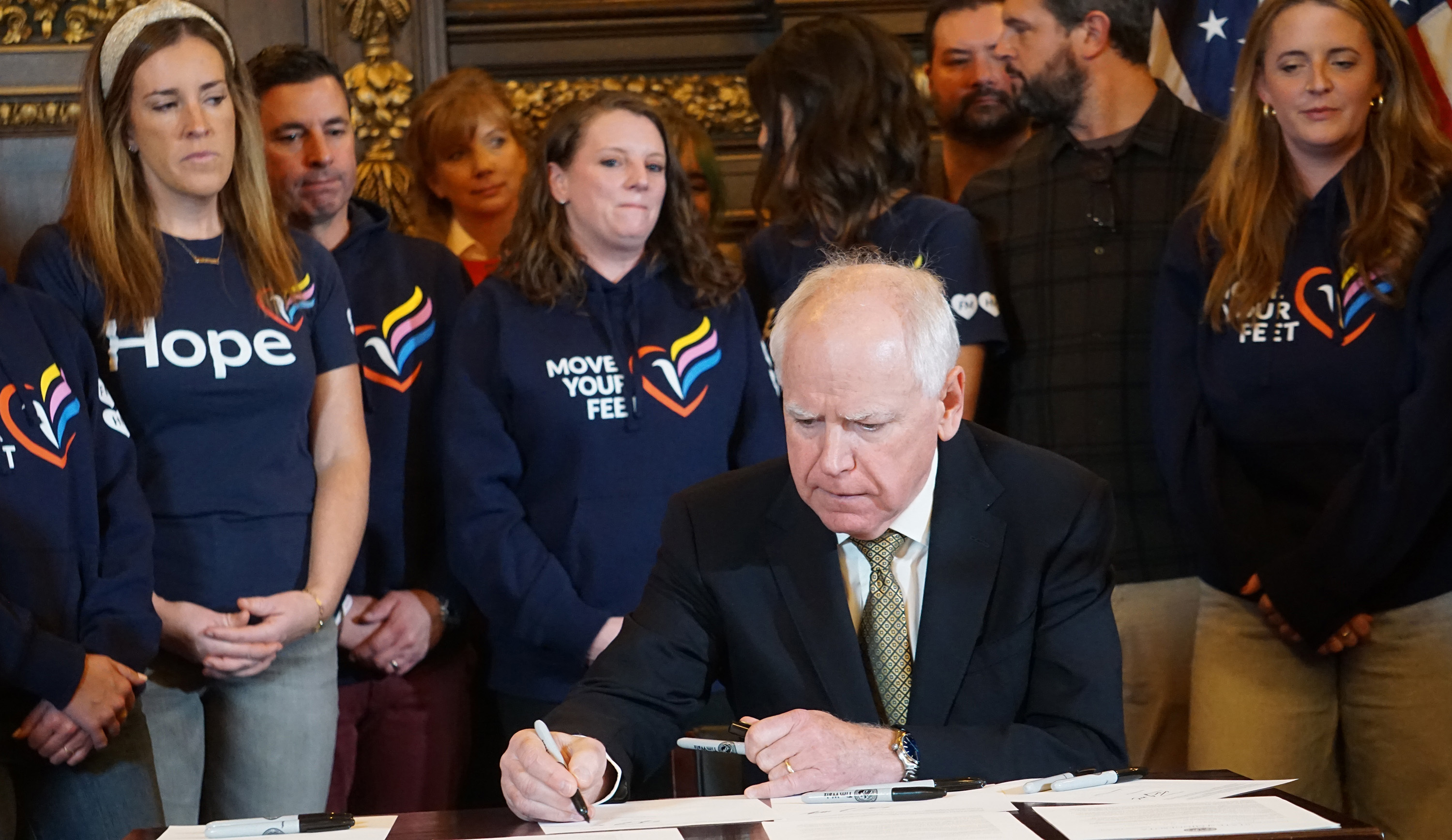 Minnesota Gov. Tim Walz signs executive orders to limit gun violence ...