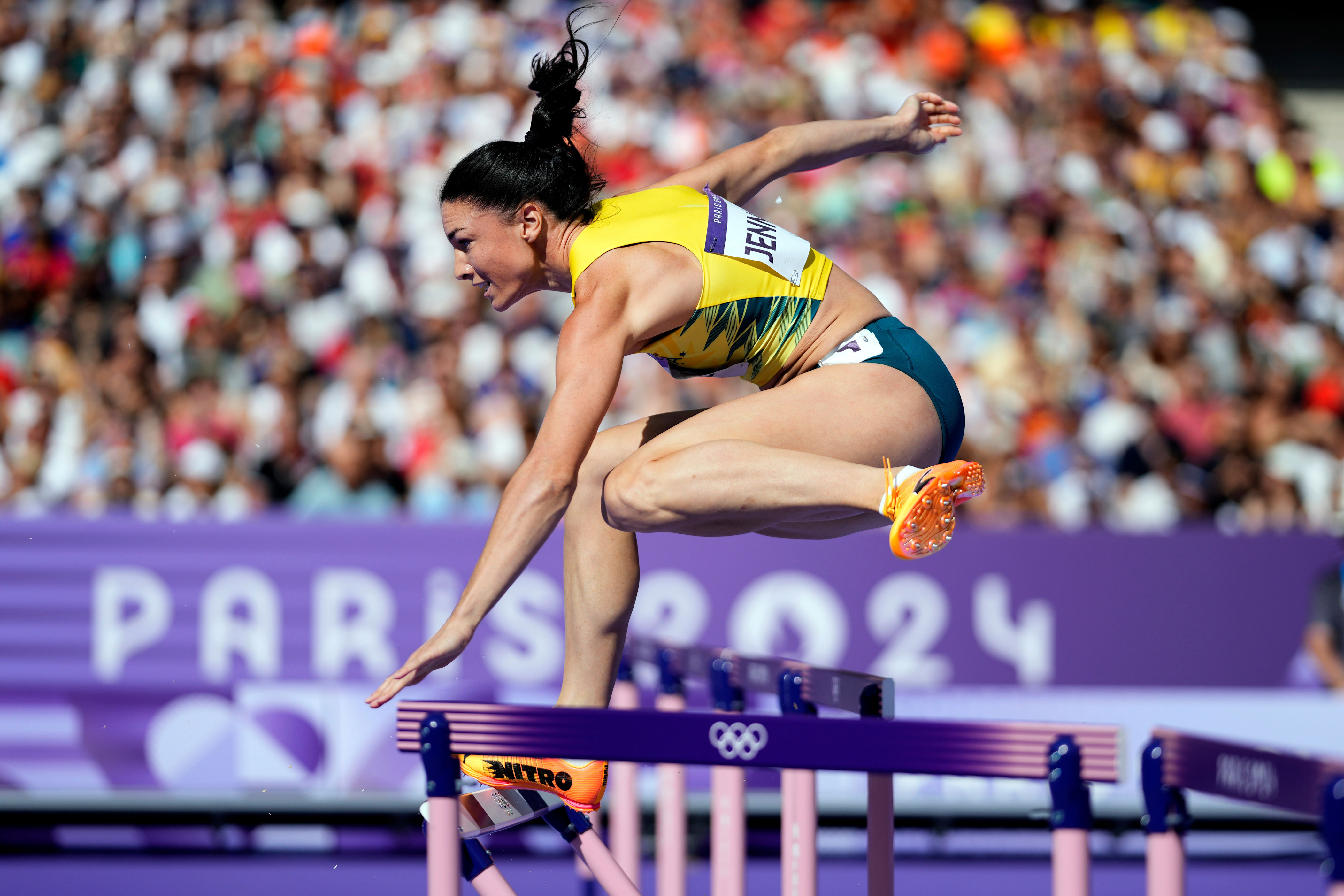 Australian track and field Olympians Michelle Jenneke and Alex Beck announce engagement