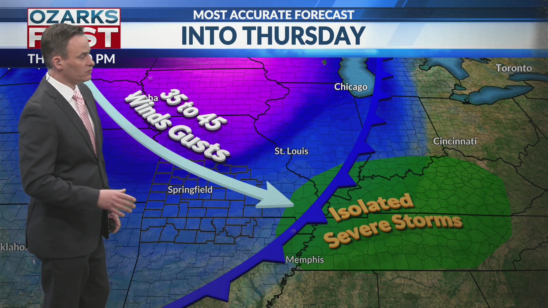 Morning rain followed by afternoon wind Thursday, cold may be done for ...