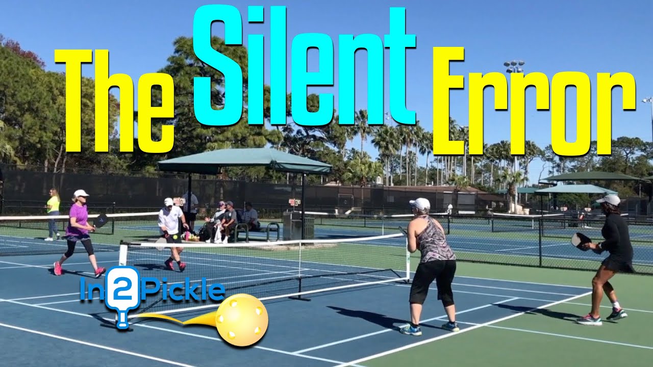 Fix this flaw in your pickleball game - Get to the no volley zone line ...