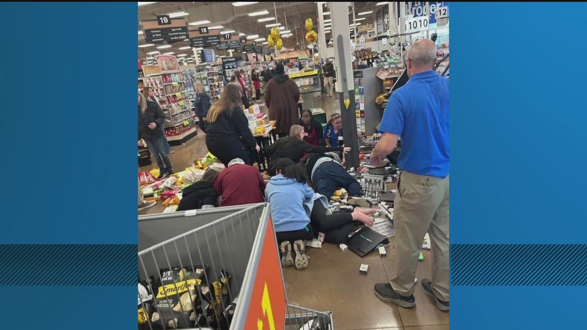 Car plows into Kroger in Athens near UGA campus sending 4 people to hospital