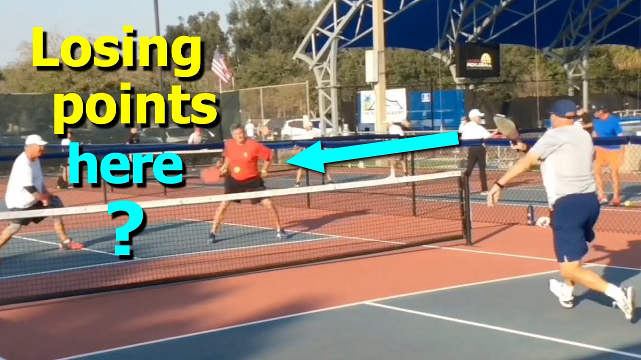 Stop getting beat down the middle | Pickleball strategy | Pickleball 4. ...