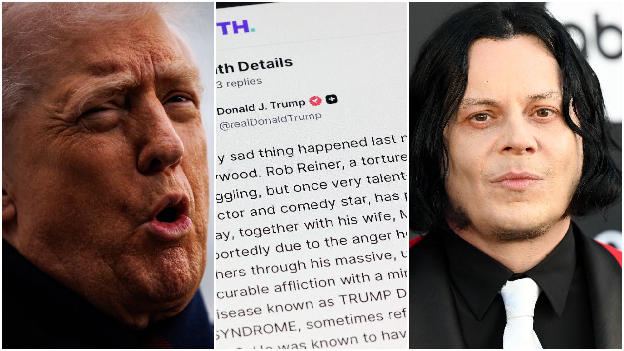 Jack White calls out Donald Trump for his bizarre take on the killing ...