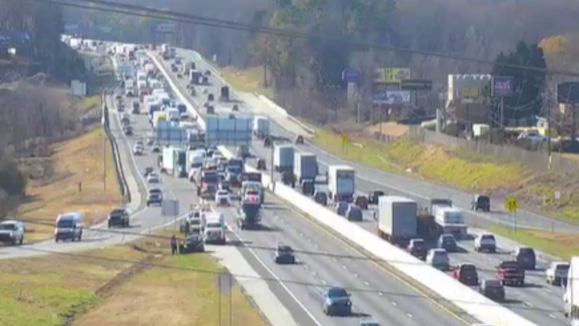 SCDOT: Lanes reopen after crash on I-85 N in Greenville County