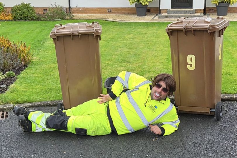 Belfast man named Northern Ireland's buffest bin worker for charity ...