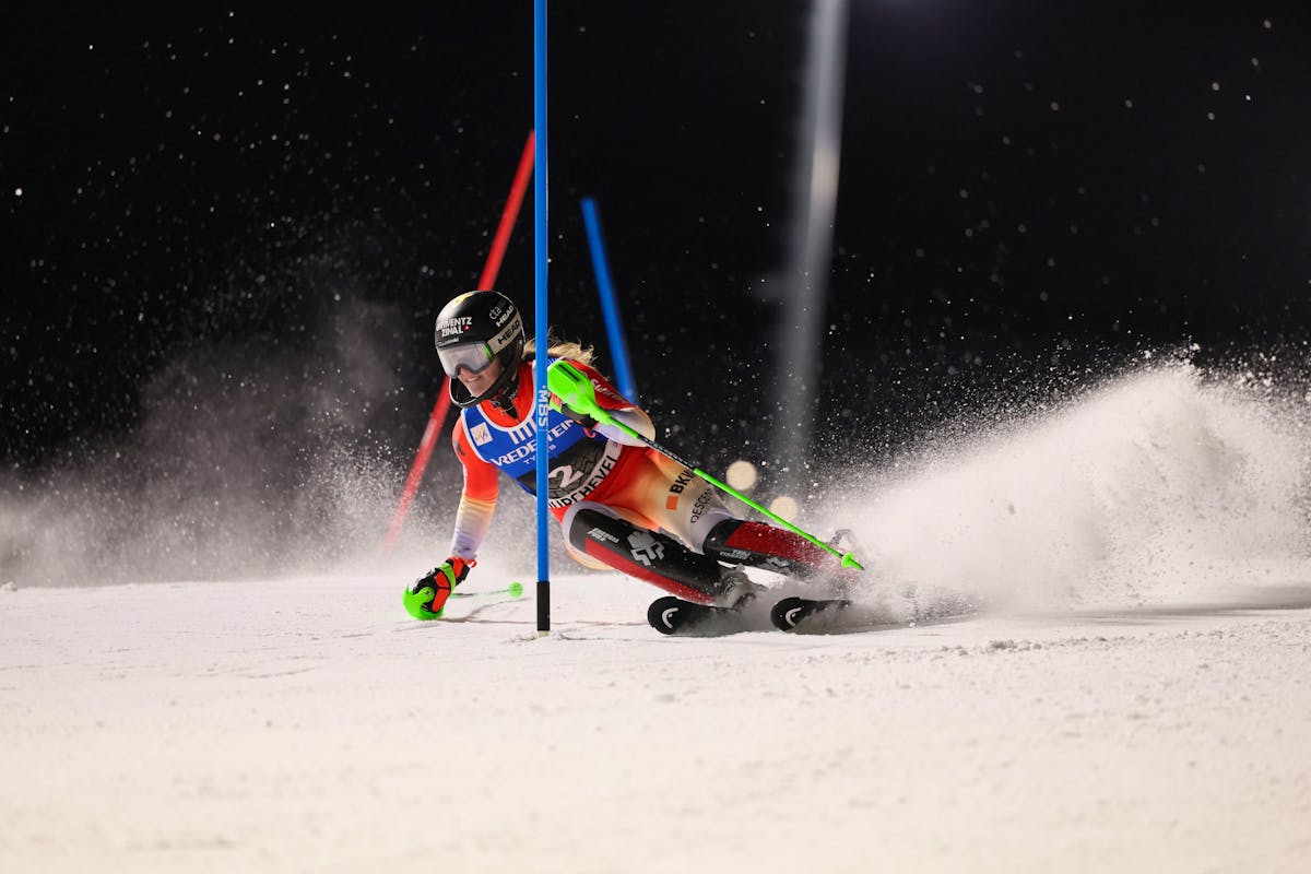 Camille Rast deuxième du slalom de Courchevel