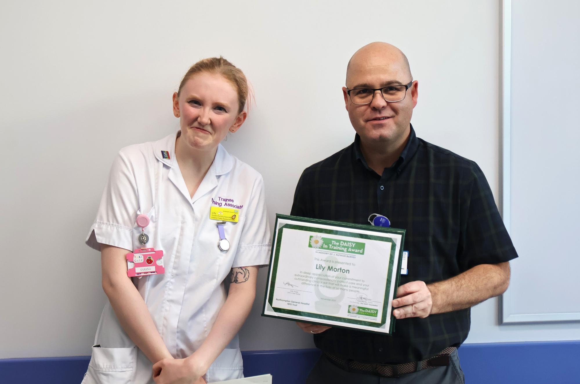 Three NGH nurses and two midwives receive DAISY awards for outstanding care