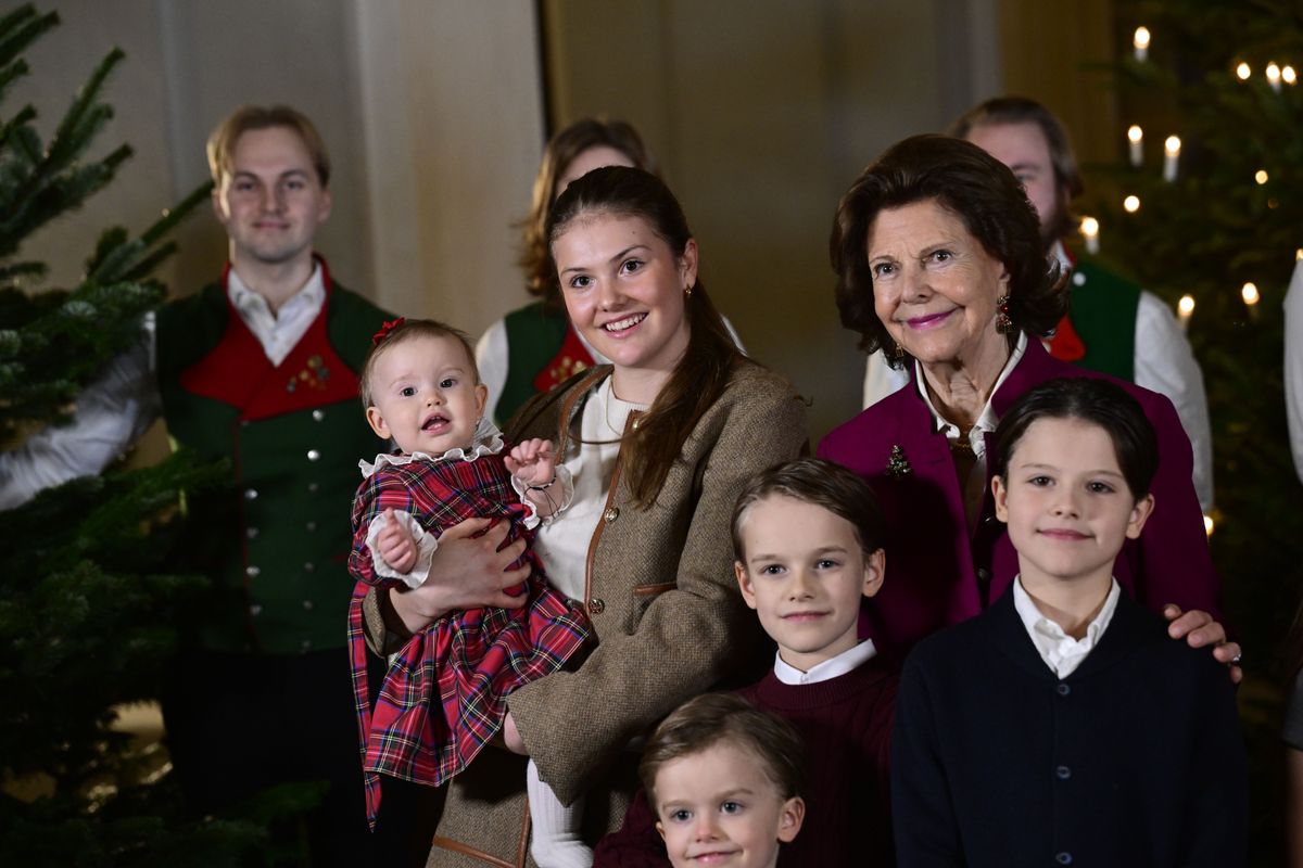 Estelle and Ines of Sweden steal the spotlight as Princess Sofia goes ...